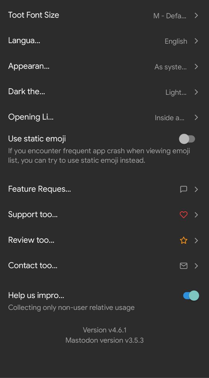 Truncated title of home screen on iOS (iPhone XR) · Issue #448 · tooot-app/app · GitHub