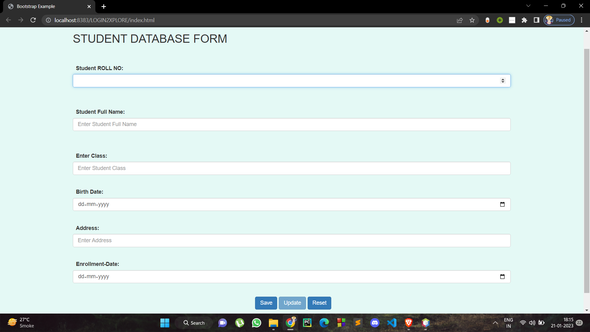 GitHub - MrGREAT20/login2xplore_project_micro
