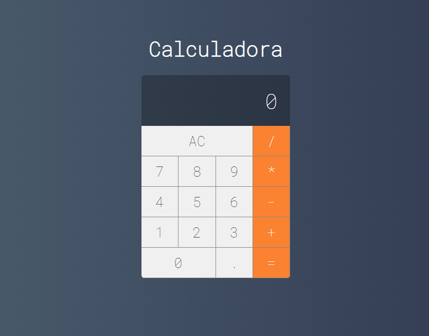GitHub - RodrigoSCurcio/Calculadora: Projeto Criado no curso - Web Moderno Completo com ...