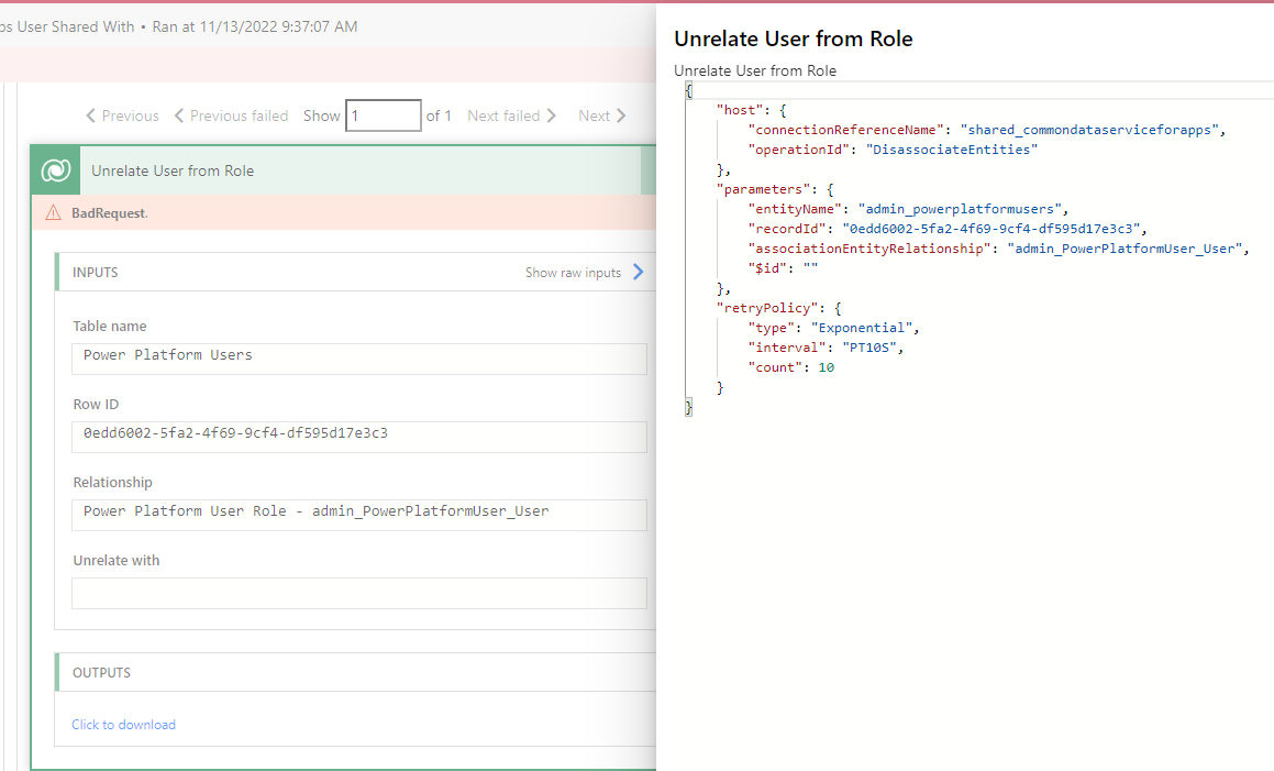 [CoE Starter Kit - BUG] CLEANUP - Admin | Sync Template v3 (Power Apps User Shared With) - bad ...