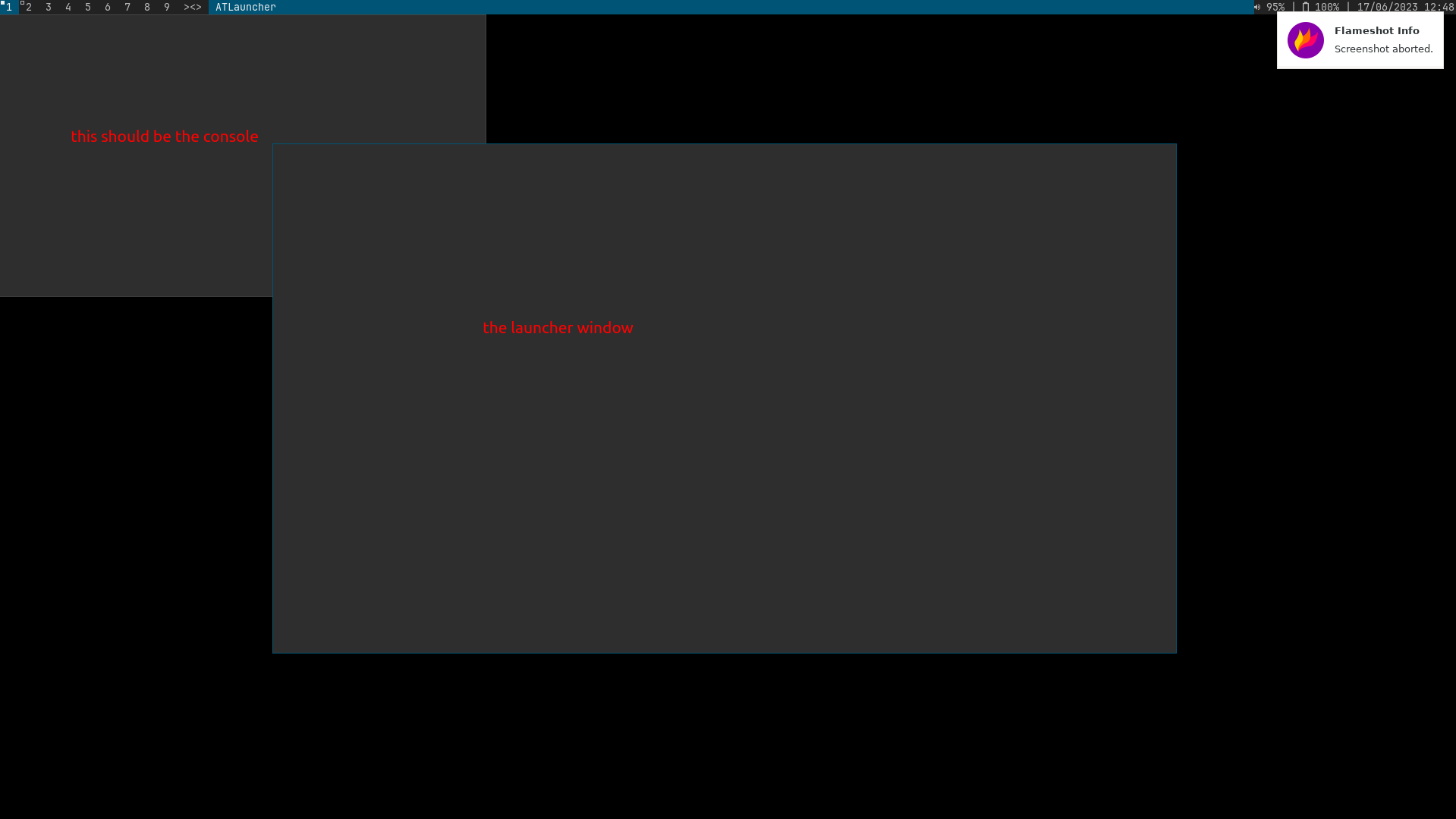 Blank ATLauncher window(s) on Linux (DWM) · Issue #774 · ATLauncher/ATLauncher · GitHub