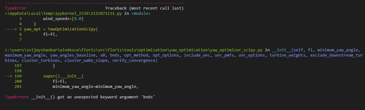 Bug in `YawOptimizeScipy` · Issue #337 · NREL/floris · GitHub