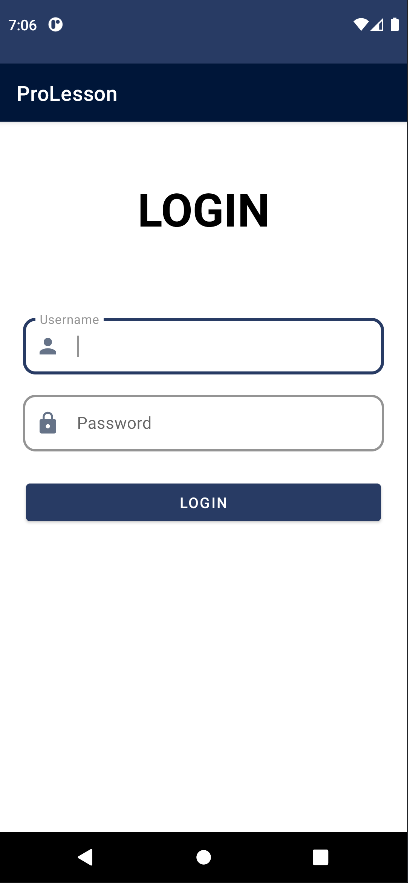 GitHub - lupoandrea98/ProLesson_Android: Progetto d'esame di IUM TWEB