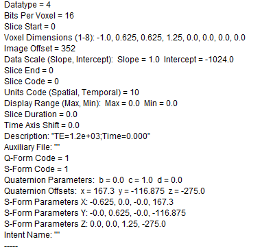 possible nifti header issue · Issue #13 · wasserth/TotalSegmentator · GitHub