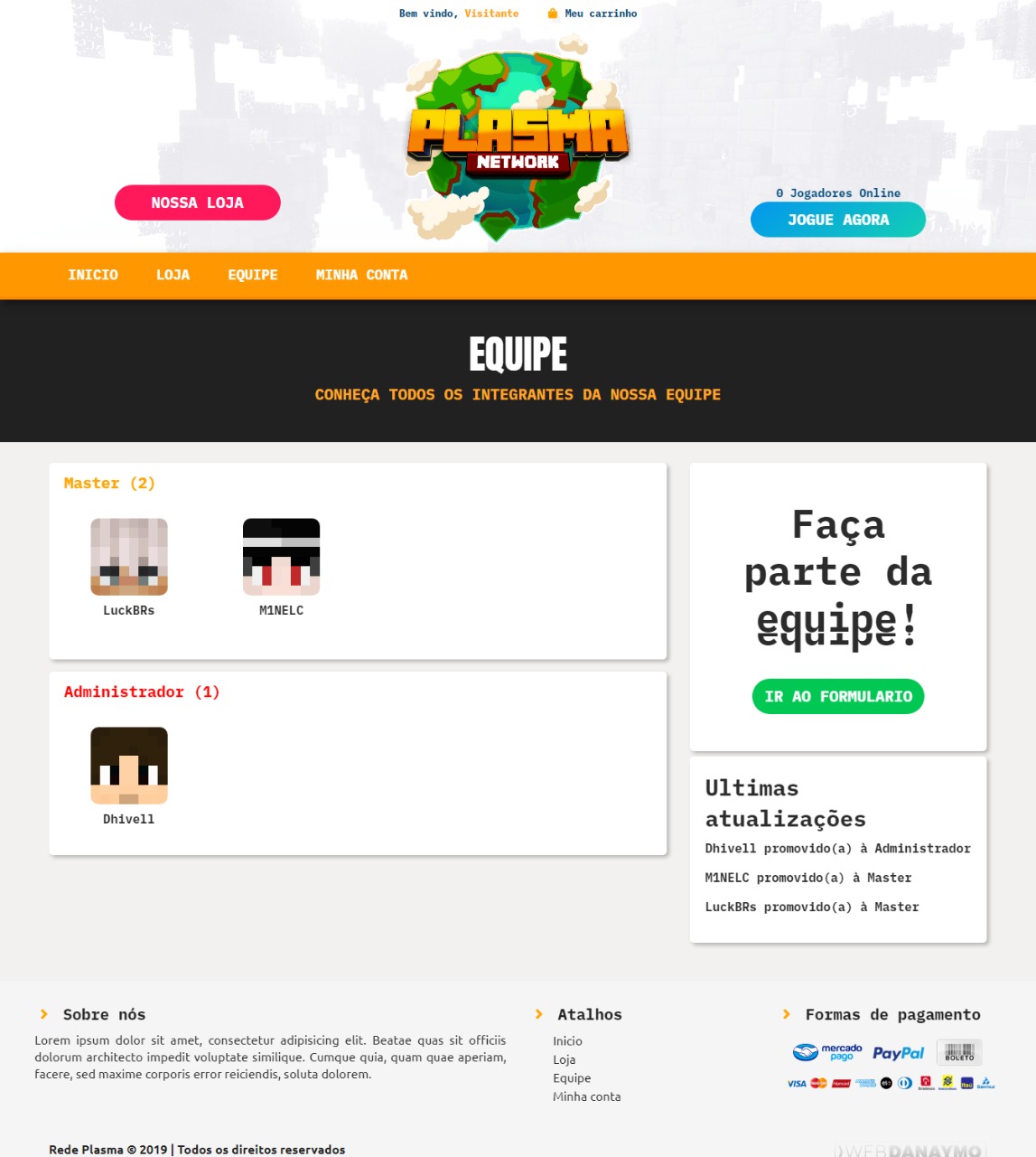 GitHub - devpedroh/portfolio-redeplasma: E-commerce para uma rede de servidores de minecraft