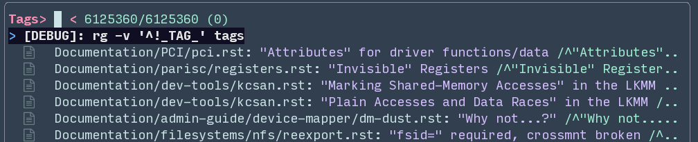 FzfLua Tags very slow with bat/cat previewer · Issue #355 · ibhagwan/fzf-lua · GitHub