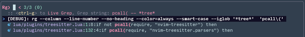 feature: switch between `grep_cword` and `live_grep_glob` · Issue #365 · ibhagwan/fzf-lua · GitHub