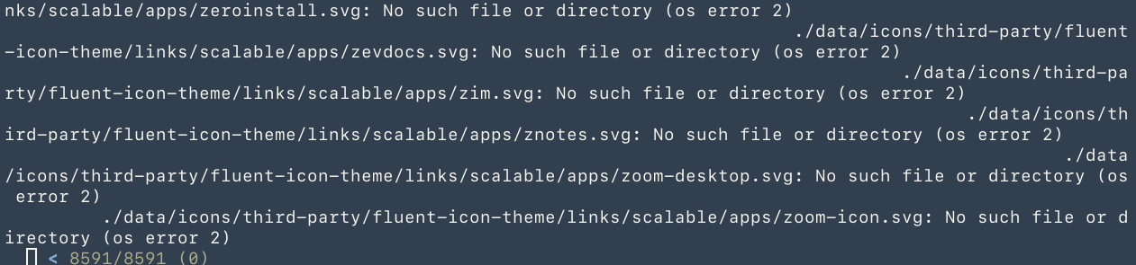 No such file or directory errors · Issue #414 · ibhagwan/fzf-lua · GitHub