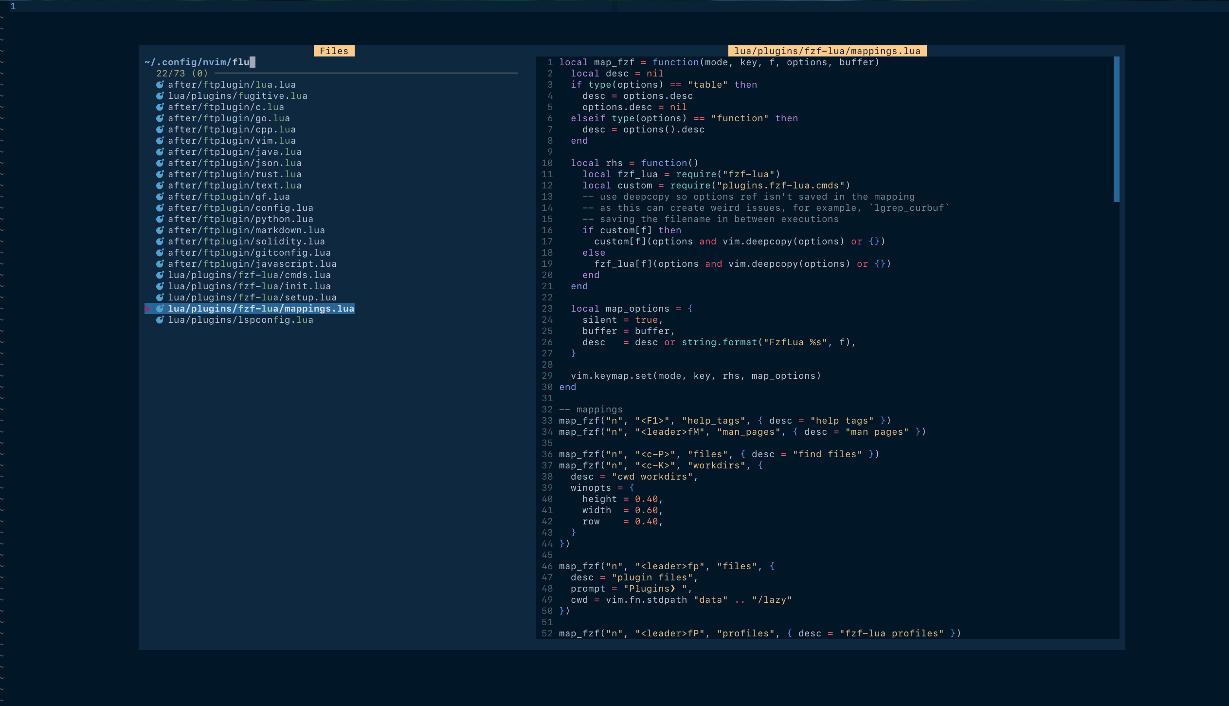 Making fzf window more "prettier" · Issue #760 · ibhagwan/fzf-lua · GitHub