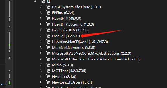 ado，使用原生sql时，IN关键字会报查询异常 · Issue #1635 · dotnetcore/FreeSql · GitHub
