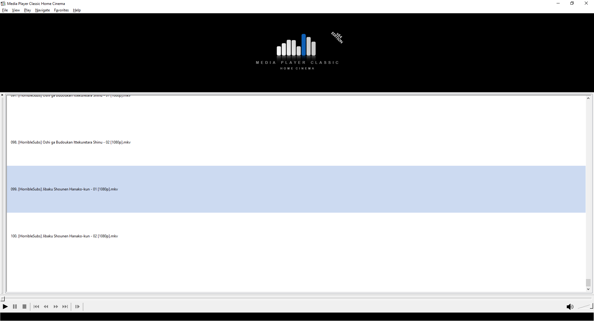Large spacing gaps in playlist · Issue #235 · clsid2/mpc-hc · GitHub