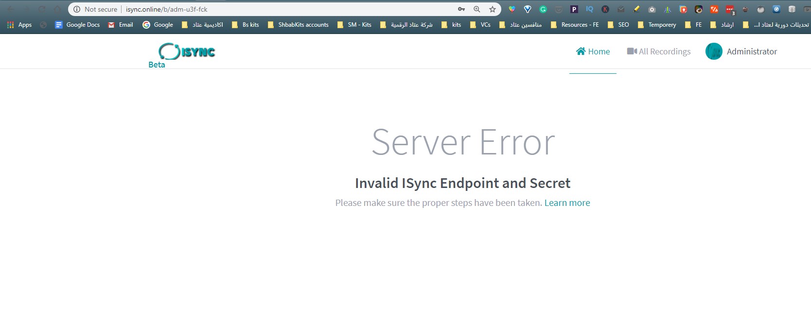 Installing Ssl Issue ~ Server Error Invalid Endpoint And Secret · Issue 8547