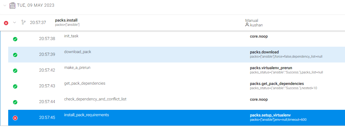 packs.setup_virtualenv getting failed · Issue #5975 · StackStorm/st2 · GitHub