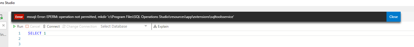Sql Ops Fails To Load Tools Service When Installed By Setup Exe · Issue 434 · Microsoft