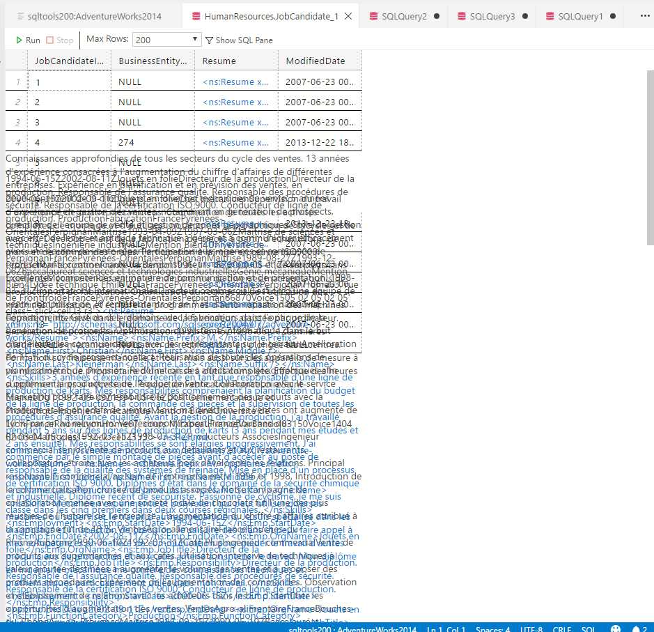 Edit Data grid doesn't properly escape aria strings · Issue #1957 · microsoft/azuredatastudio ...