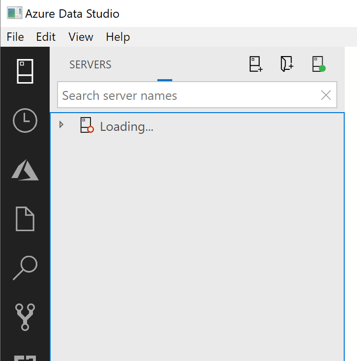 Connection stuck in "Loading..." state until connected · Issue #4445 · microsoft/azuredatastudio ...