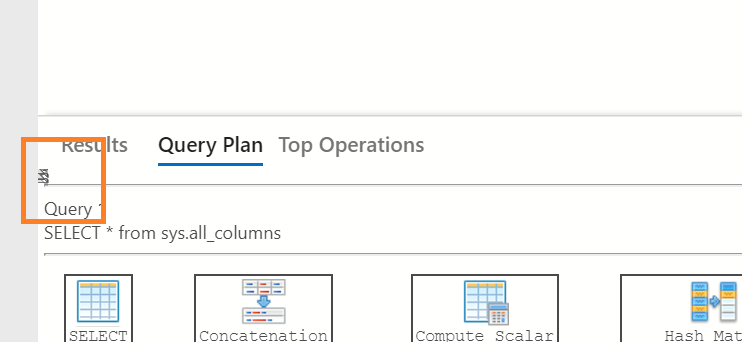 Switching tabs causes strange query plan rendering · Issue #4755 · microsoft/azuredatastudio ...