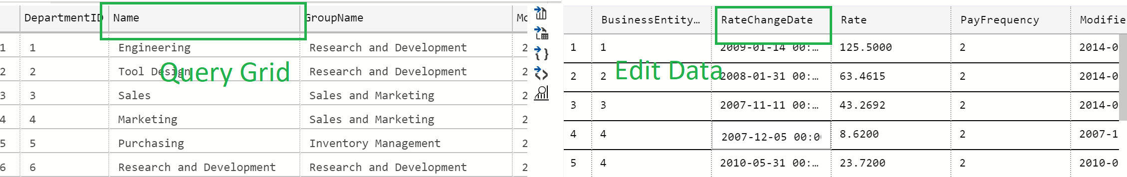 Query Grid And Edit Data Grid Use Different Default Font · Issue 6320 · Microsoft 3777