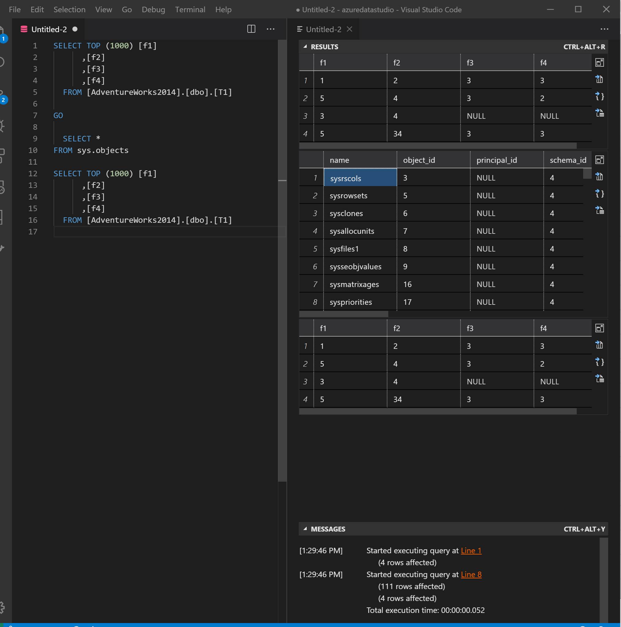 Results Grids Dont Stretch To Fill Available Space · Issue 1490 · Microsoftvscode Mssql · Github