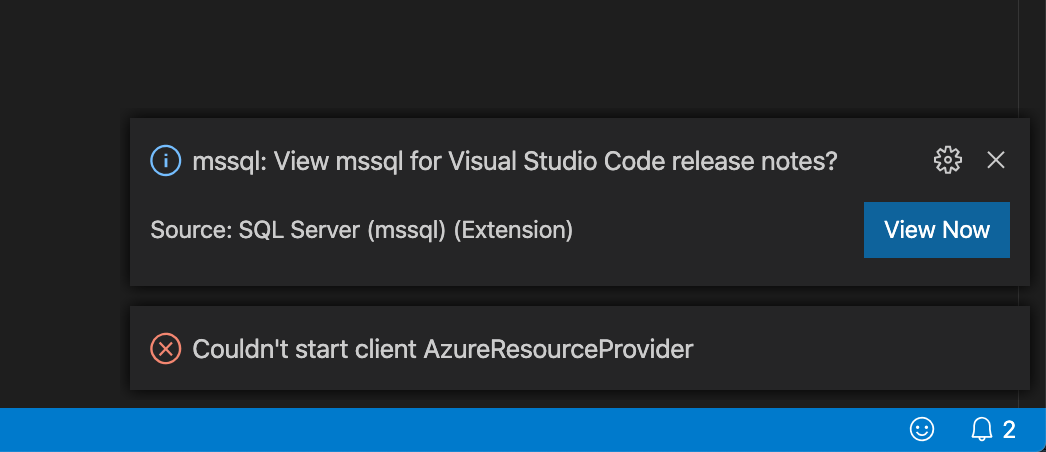 SQL Tools Service fails to start on mac with 1.8.0 release candidate ...