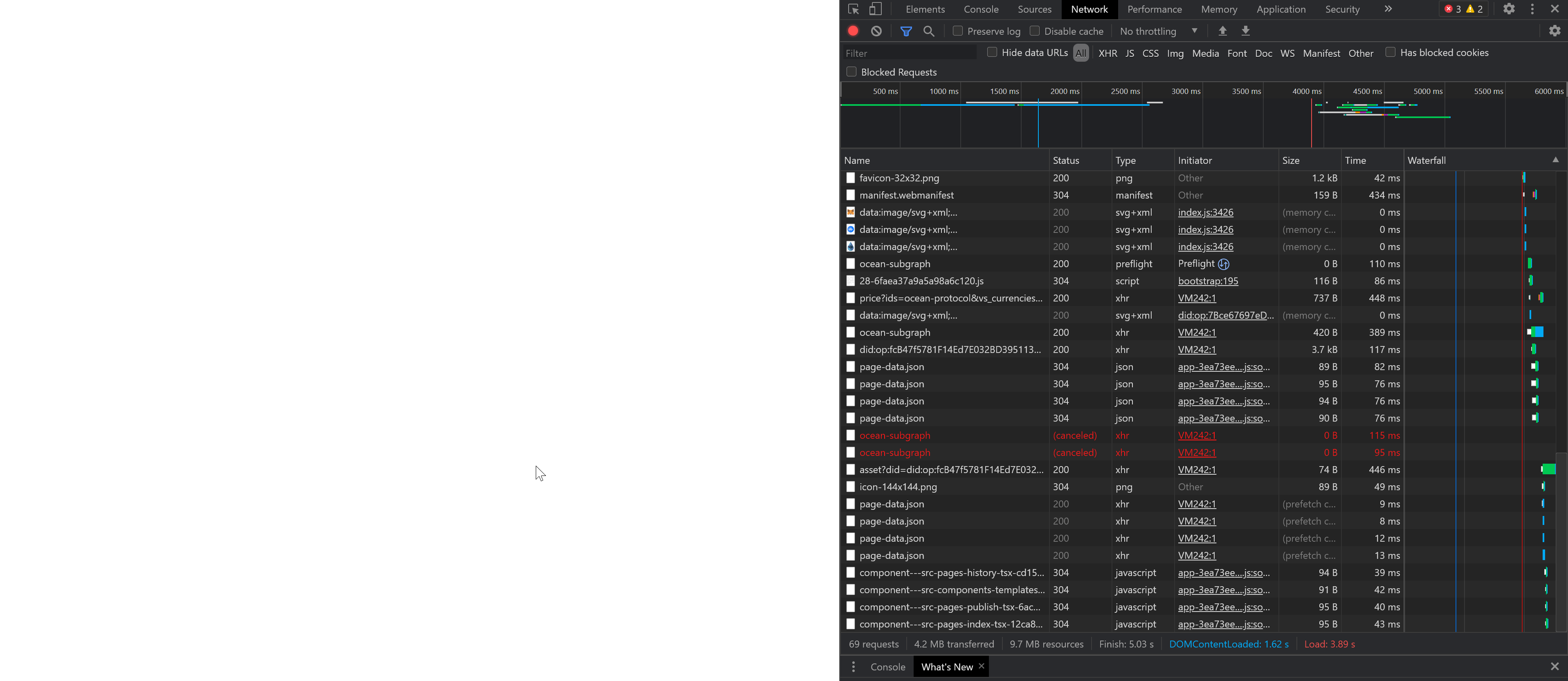 Marketplace performance, loading > 10 seconds · Issue #424 · oceanprotocol/market · GitHub