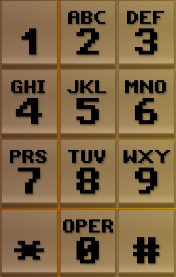 Consider adding T9 letters on the numpad like a phone's dialer · Issue ...