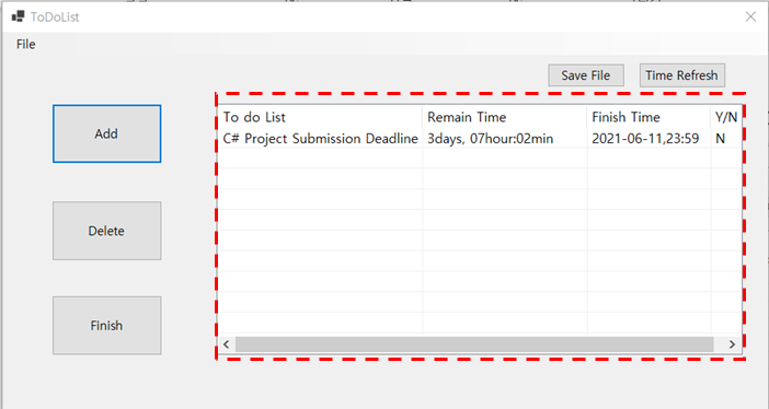 GitHub - TaesunPark/To-Do-List: C# 윈도우폼으로 만든 TO DO LIST 윈도우 전용 프로그램입니다.