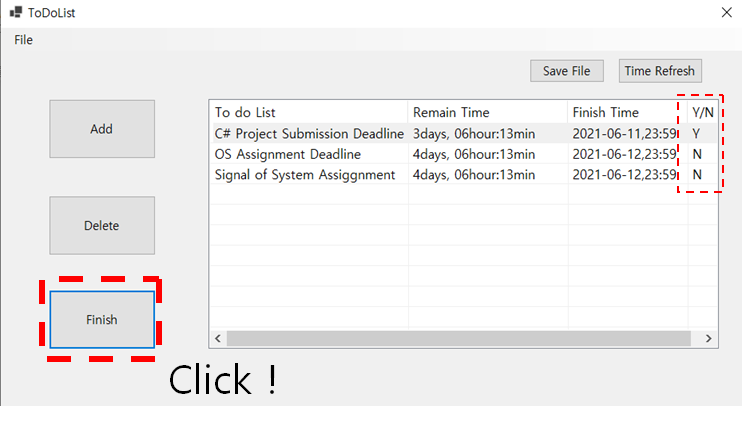 GitHub - TaesunPark/To-Do-List: C# 윈도우폼으로 만든 TO DO LIST 윈도우 전용 프로그램입니다.