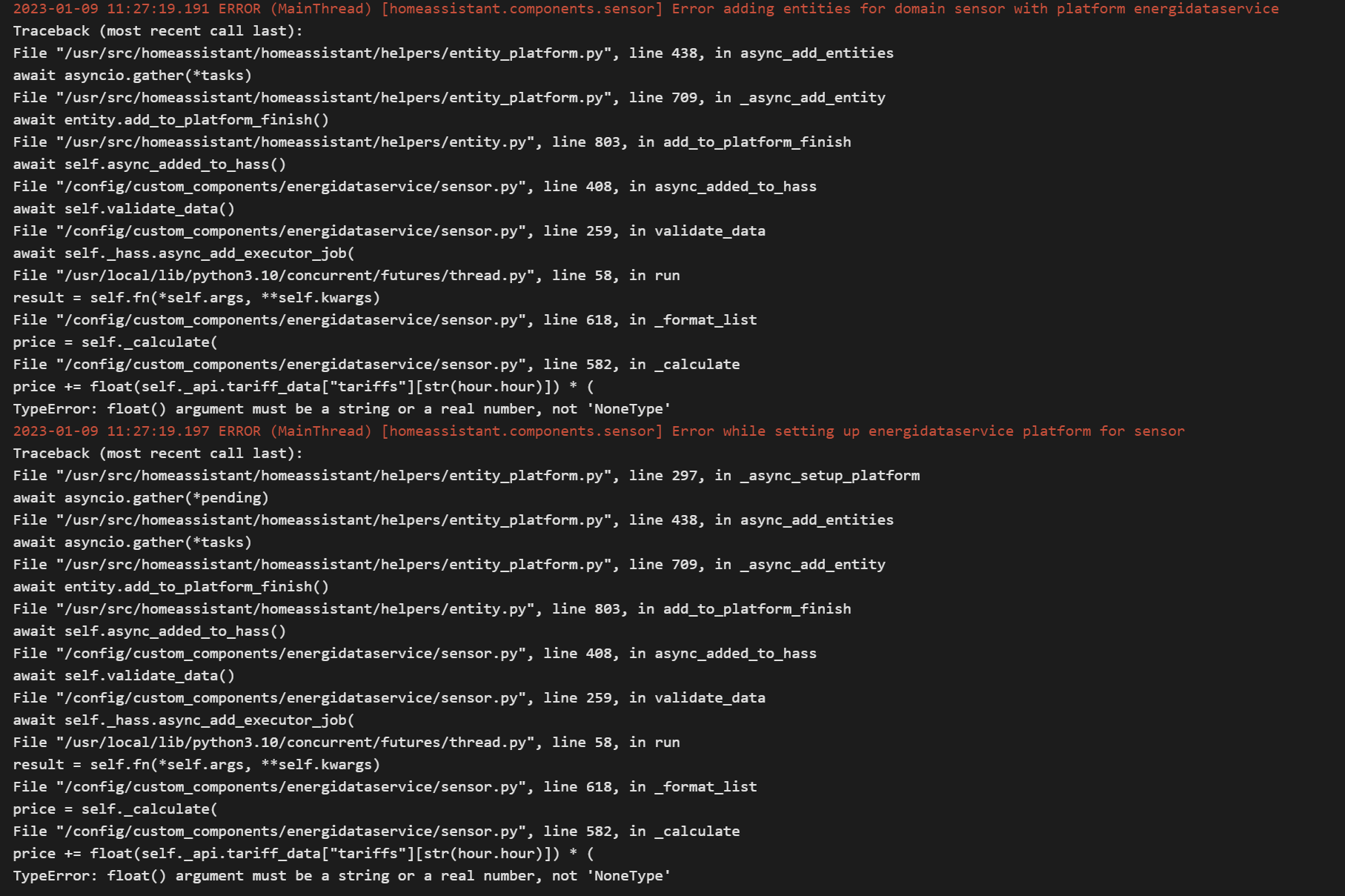 Error adding entities for domain sensor with platform energidataservice · Issue #192 · MTrab ...