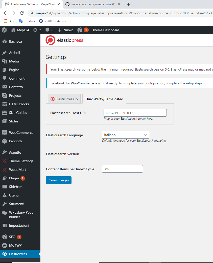 Version not recognized · Issue #1632 · 10up/ElasticPress · GitHub