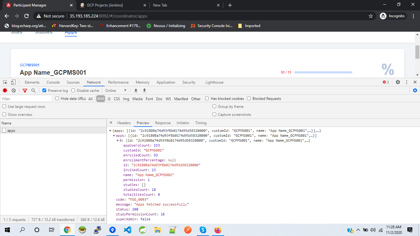 [PM] Roles > Apps > Enrollment progress keeps changing each time page is manually refreshed for ...