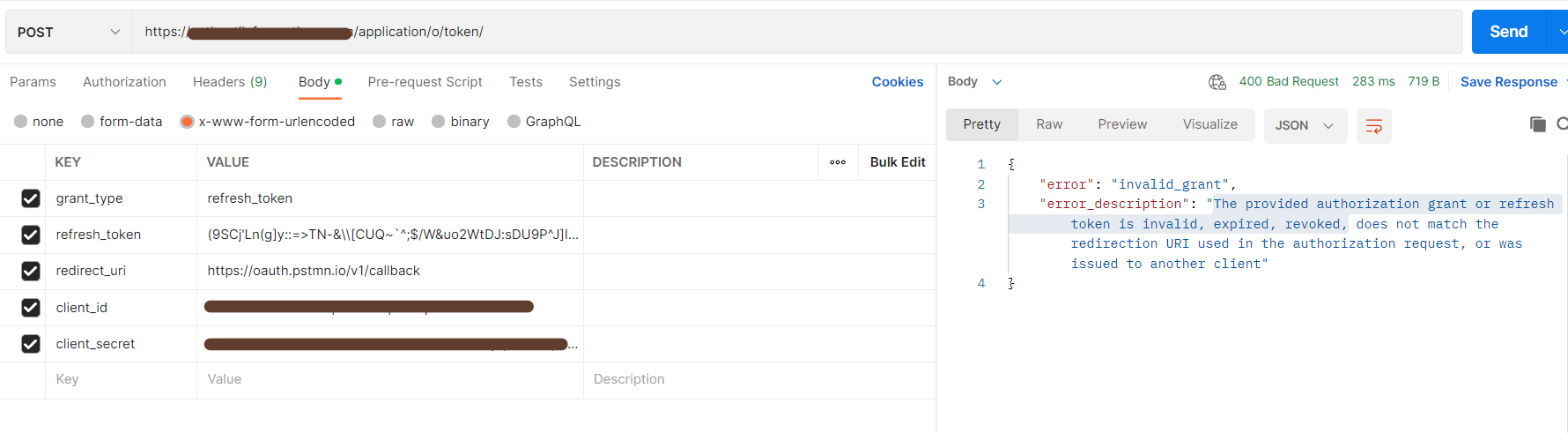Token endpoint returning wrong value for expires_in (from refresh token instead of access token ...