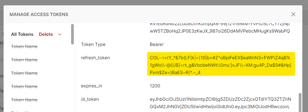 Token Endpoint Returning Wrong Value For Expiresin From Refresh Token Instead Of Access Token