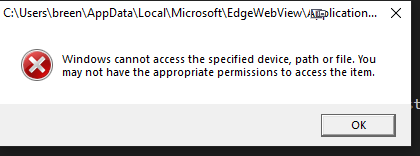 FileNotFoundException thrown when EnsureCoreWebView2Async is called · Issue #1297 ...