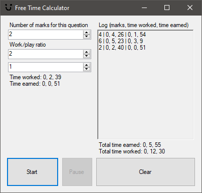 GitHub - Woukie/Free-Time-Calculator: Calculate your free time based on ...