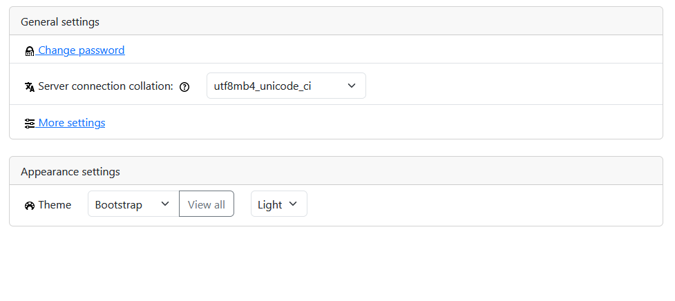 Theme color mode can't be changed · Issue #18267 · phpmyadmin/phpmyadmin · GitHub