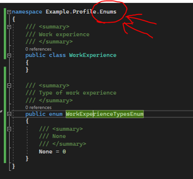 "Move to namespace" refactoring changes top level namespace instead of modifying specific object ...