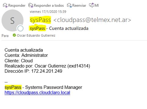 Change Email Subject · Issue #1513 · nuxsmin/sysPass · GitHub
