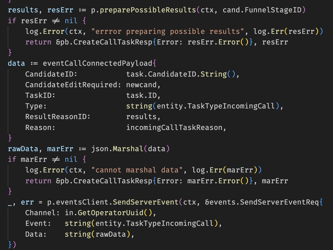Function calls are not highlighted in Go · Issue #162 · catppuccin/vscode · GitHub