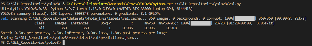 Is there a way to output 'Speed' as a metric when running model.val()? · Issue #1016 ...