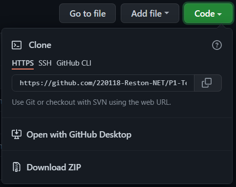 GitHub - 220118-Reston-NET/P1-Terrance-Usher