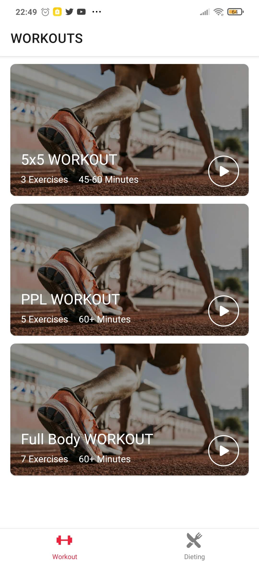 GitHub - AlanSerin/BroGuide: get swole