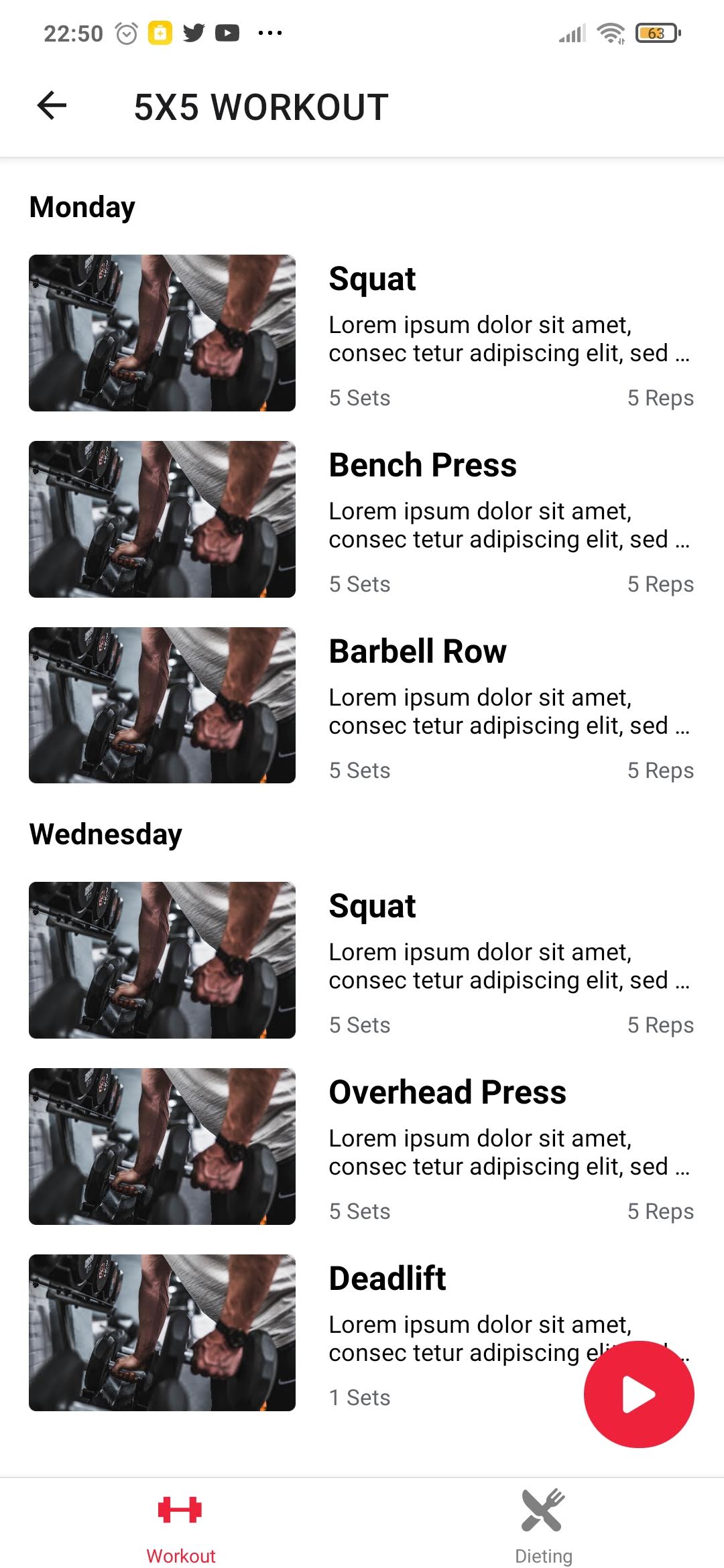 GitHub - AlanSerin/BroGuide: get swole
