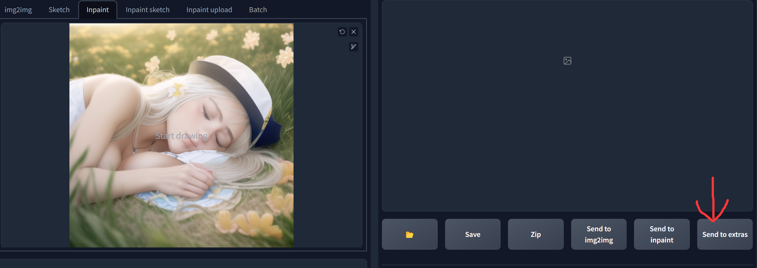 [Bug]: Error happens when sending an image in a subtab of i2i (like i2i) to another tab like ...