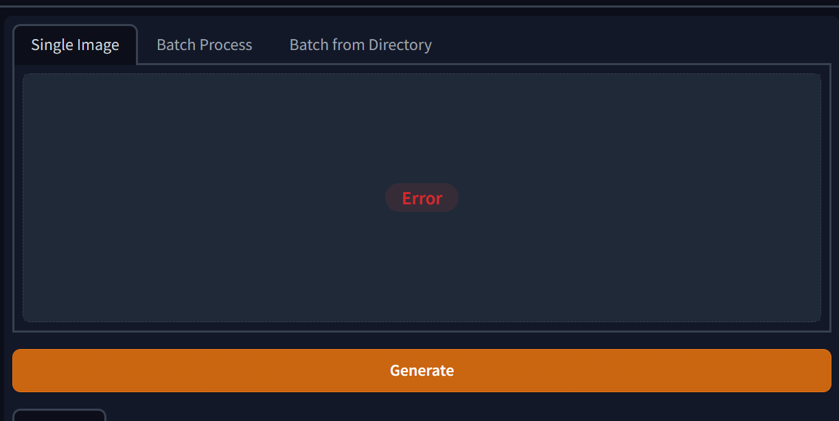 [Bug]: Error happens when sending an image in a subtab of i2i (like i2i) to another tab like ...