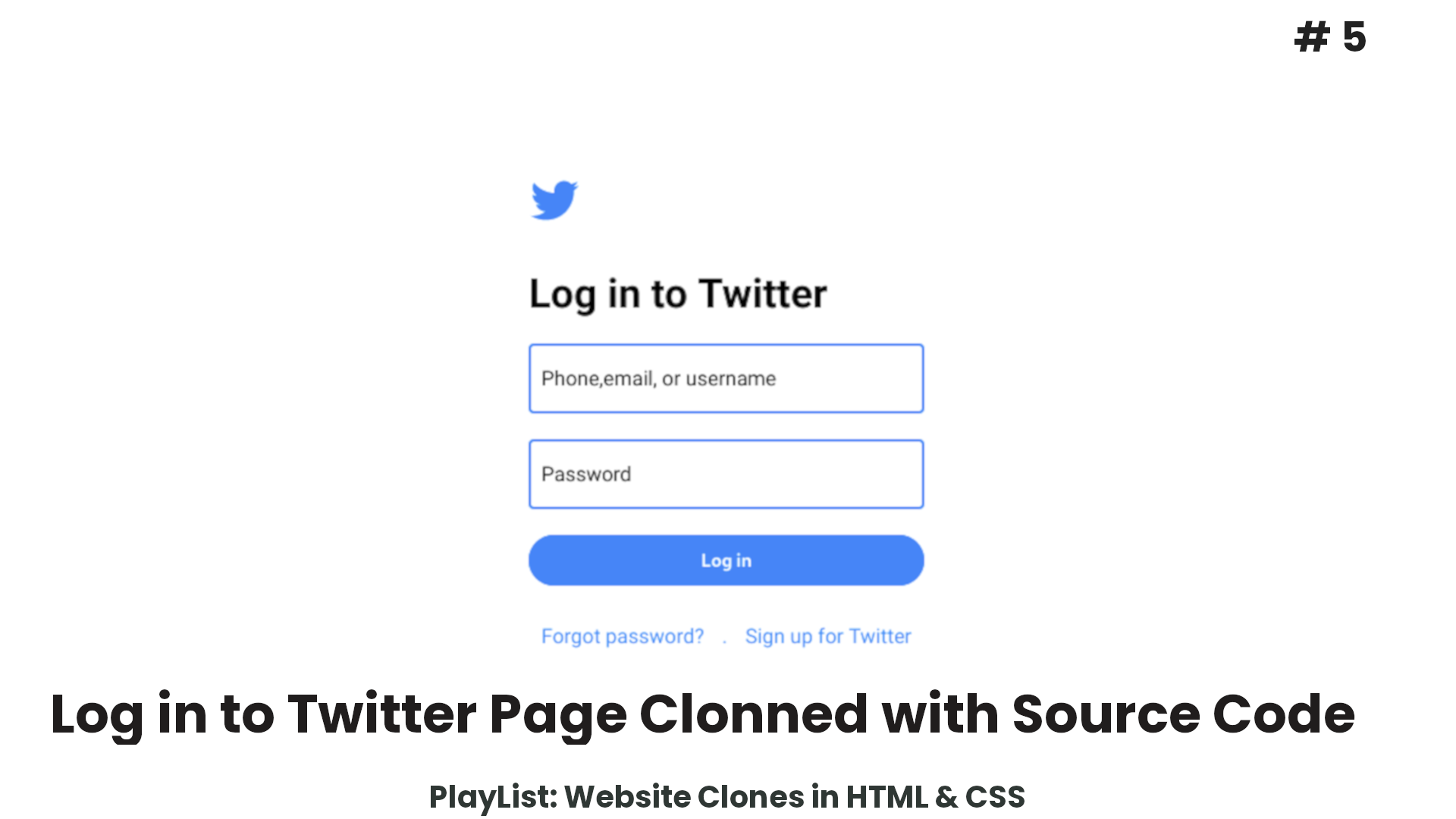 GitHub - KumarLakshmanan/Twitter-Login-Page-Clone