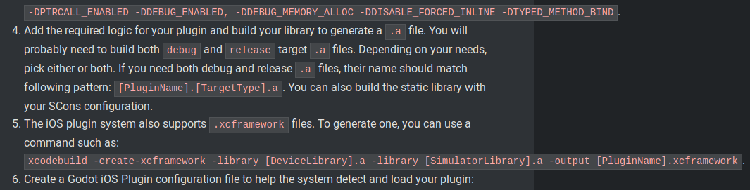 iOS Plugins: inline code text so large it gets out of bounds · Issue ...