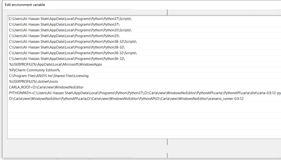 scenario_runner import carla error, No module named 'carla' · Issue #820 · carla-simulator ...
