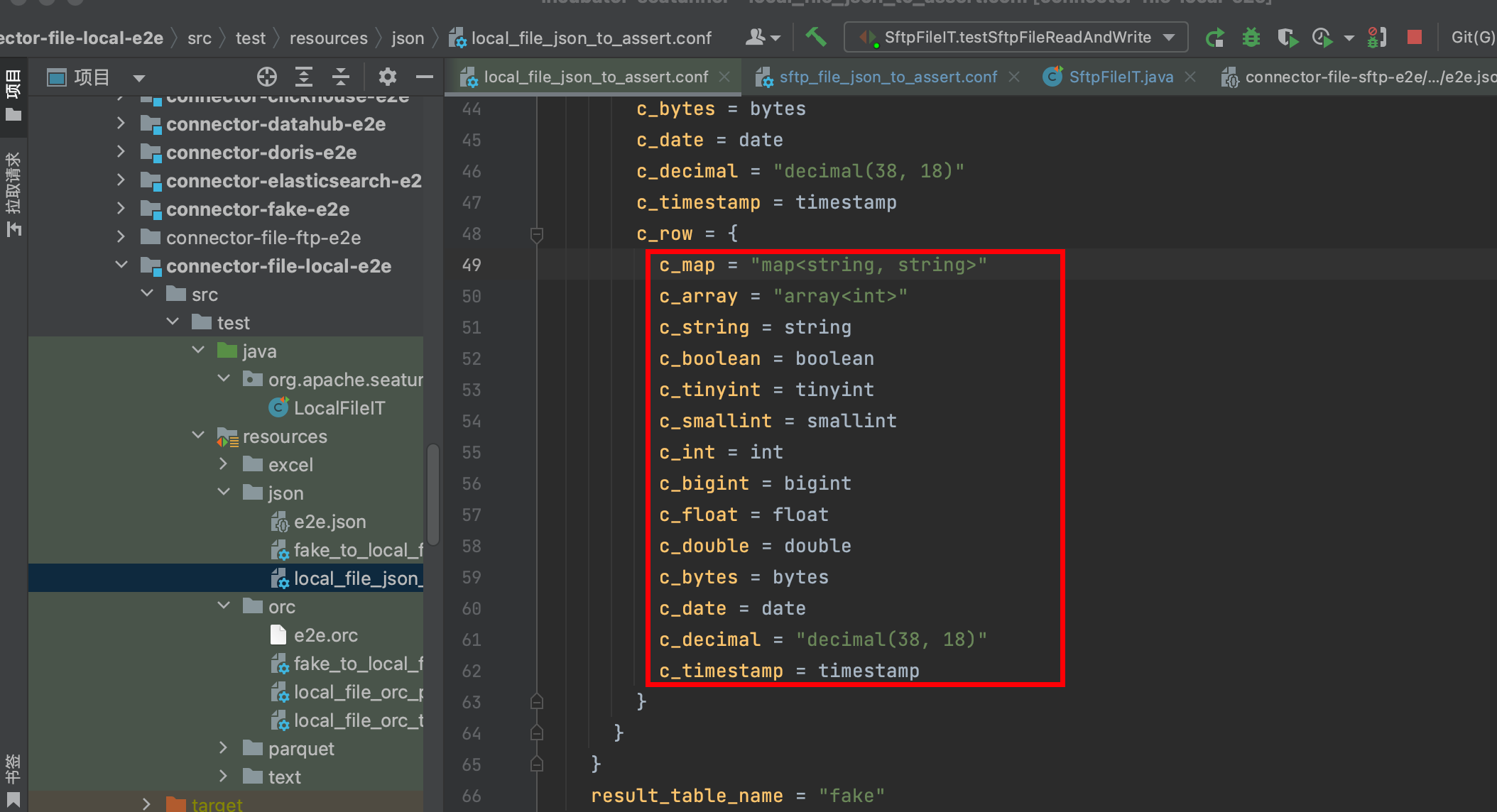 Bug Connector E2e File File E2e Schema Writing Error · Issue 4699 · Apacheseatunnel · Github