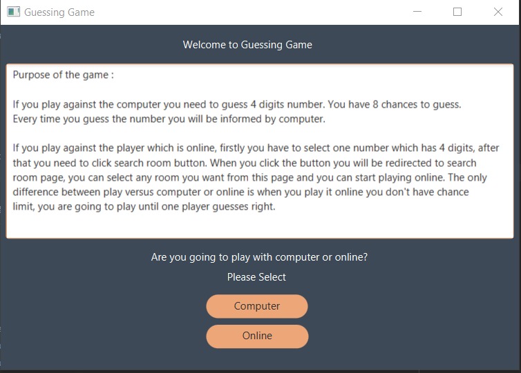 GitHub - suatkkrer/GuessingGame